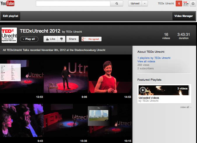 Mijn #TEDxUtrecht: opzet, proces en communicatiestrategie | - 𝝭 ...